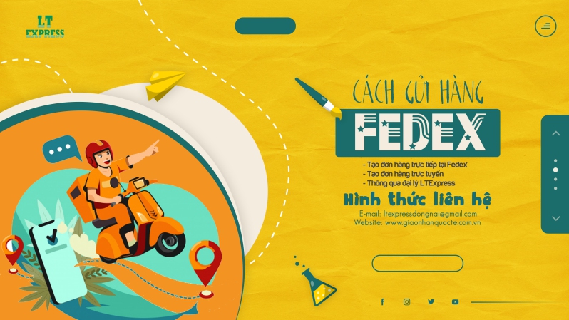 Hướng dẫn cách gửi hàng FedEx an toàn và nhanh chóng